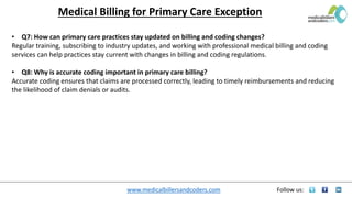 Medical Billing for Primary Care Exception.pptx
