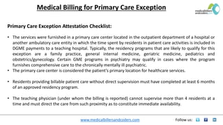 Medical Billing for Primary Care Exception.pptx