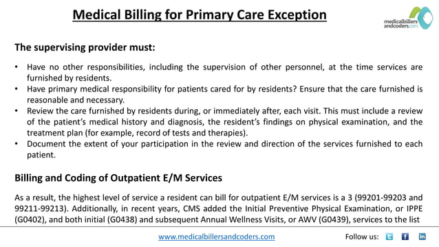 Medical Billing for Primary Care Exception.pptx