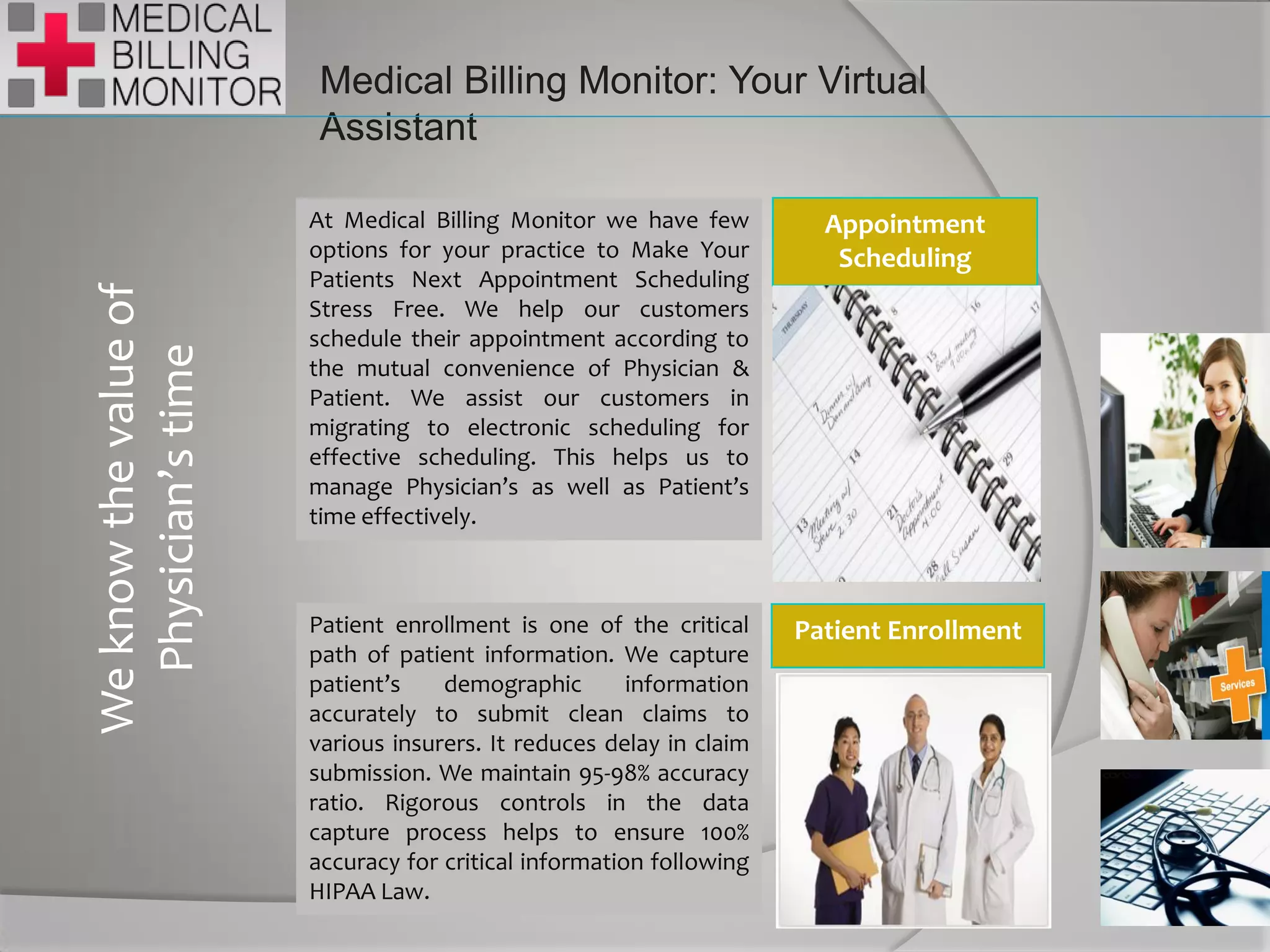Medical billing monitor. | PPT