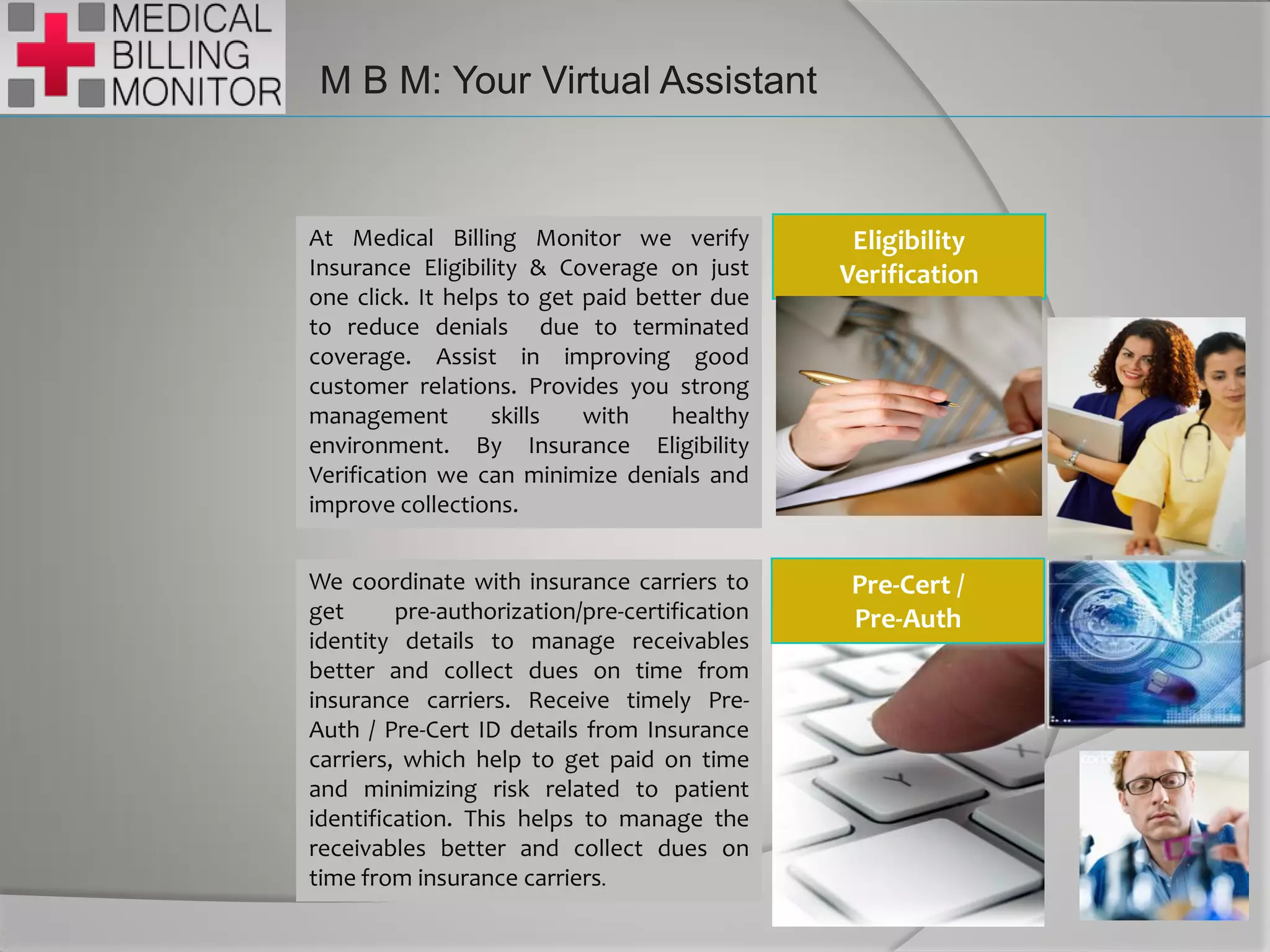 Medical billing monitor. | PPT