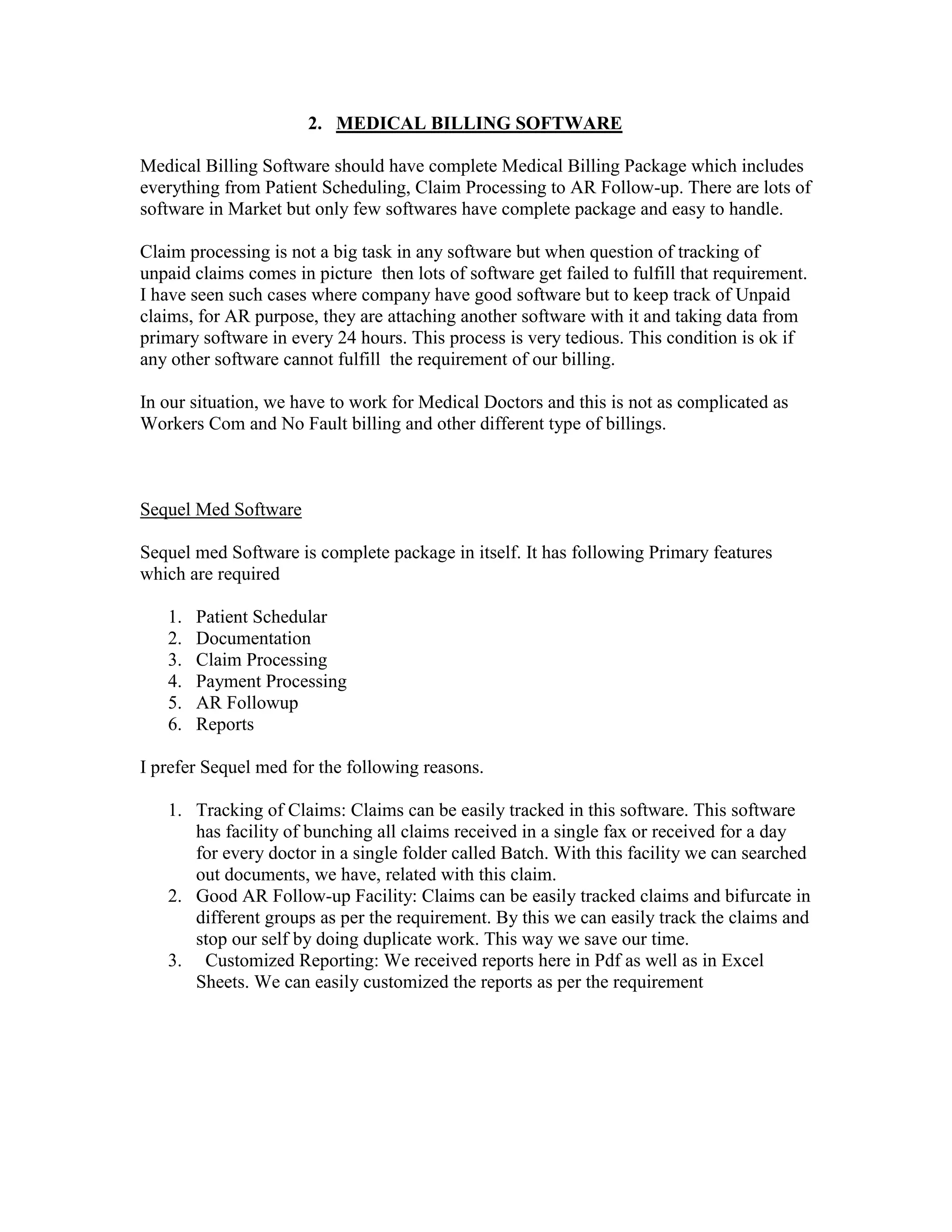 Medical billing procedures manual | PDF