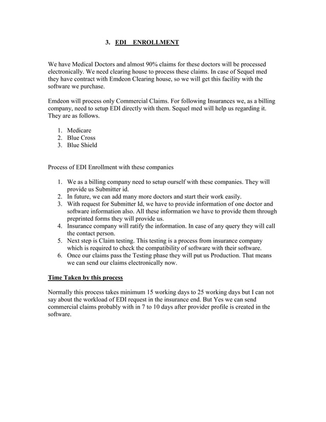 Medical billing procedures manual | PDF | Health Insurance | Insurance