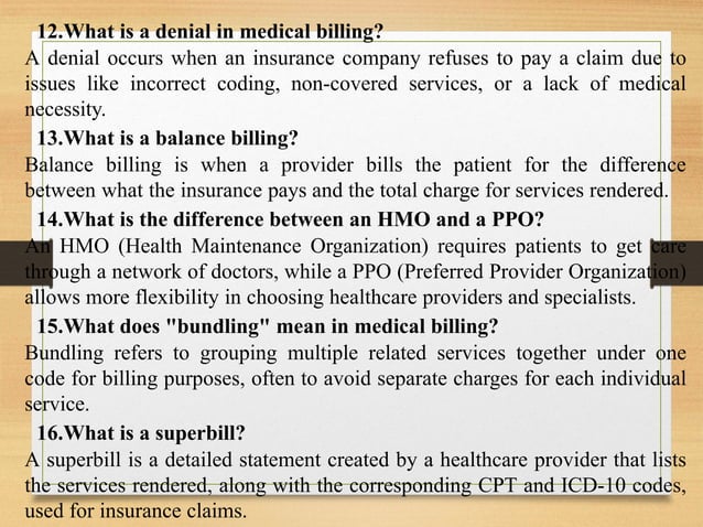 Medical Billing Questions and Answers Presentations.pptx