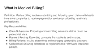 Medical Billing vs Medical Coding by Revmax Healthcare.pptx