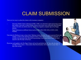 Medical Billing Work Flow by Sidhant Raj | PPT