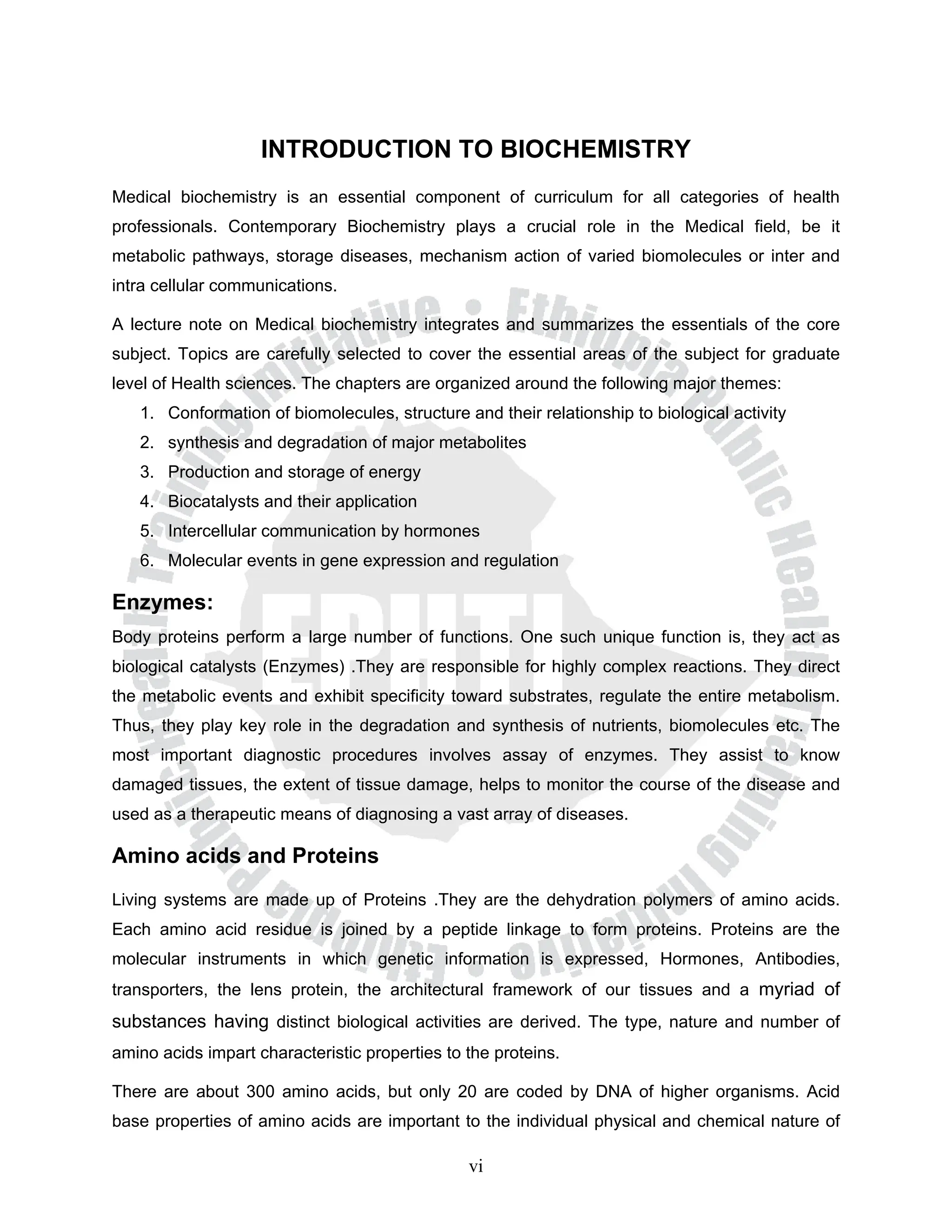 medicalbiochemistry.pdf of Medicine 1st year | PDF