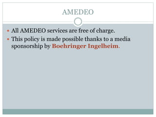AMEDEO | PPT