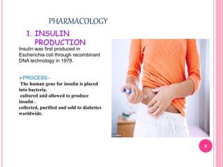 Medical biotechnology & its applications. | PPTX