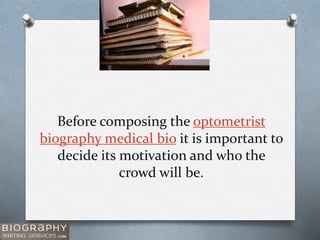 Medical Bio Tips for Writing | PPTX