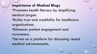 Medical Blog writing and it’s job prospective.pptx