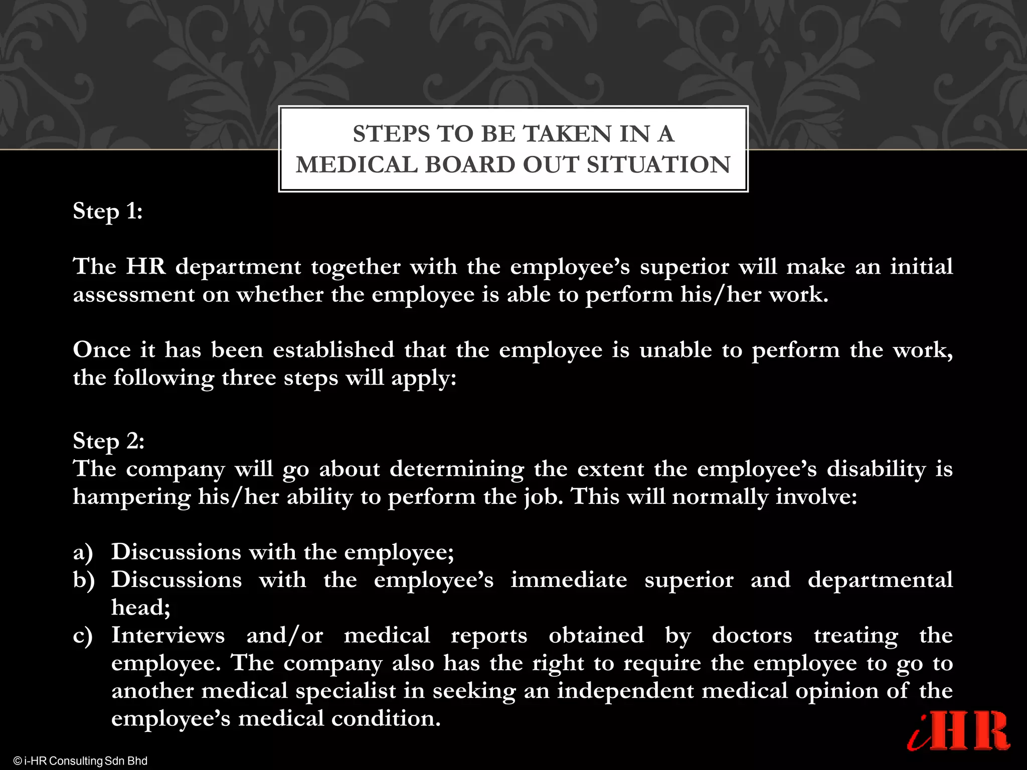 Medical board out presentation | PDF