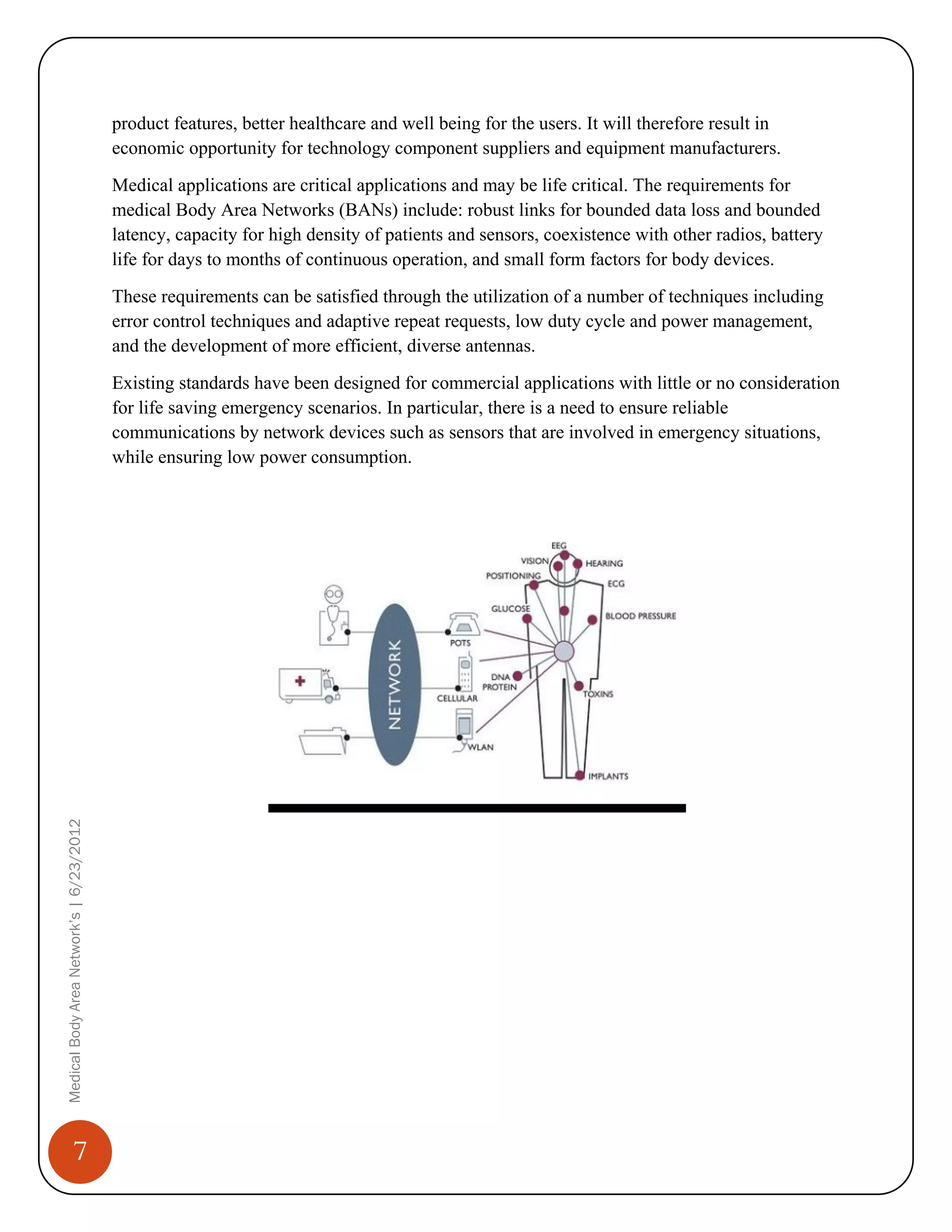 Medical Body Area Networks - MBAN | PDF