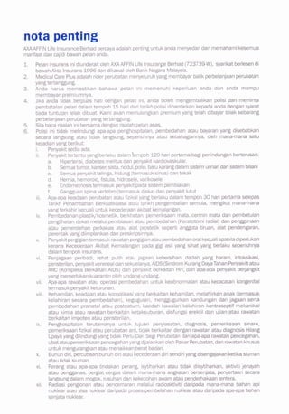 Medical care plus AXA Affin Plan | PDF