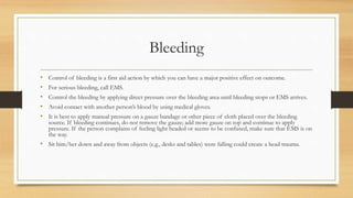 Medical care training | PPTX
