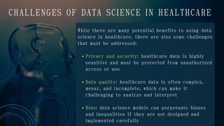 APPLICATION OF DATA SCIENCE IN HEALTHCARE | PDF