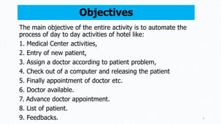 Medical center presentation | PDF