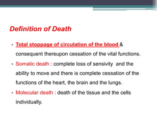 Medical certification of cause of death | PPTX