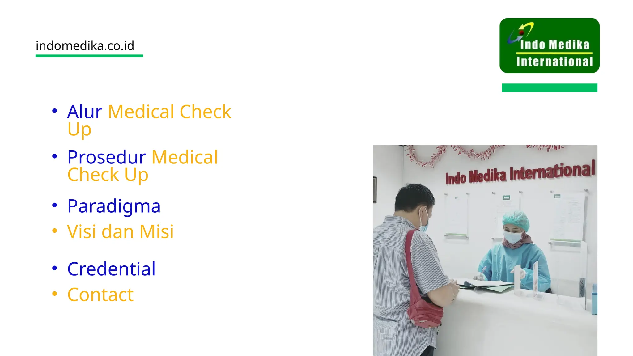 Medical Check Up untuk kesehatan dan penawaran | PPTX