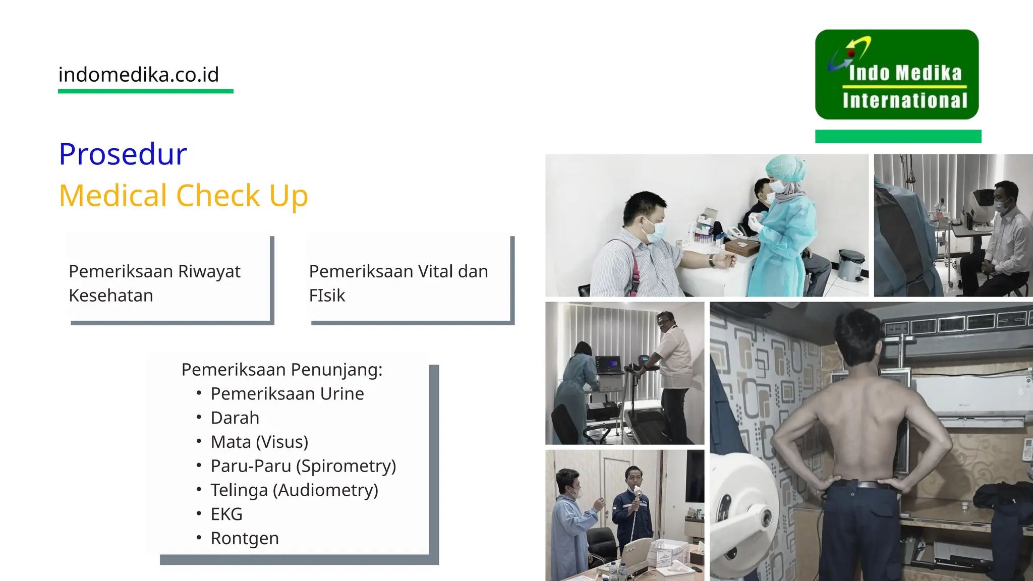 Medical Check Up untuk kesehatan dan penawaran | PPTX