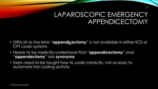 Medical classification coding vs clinical terminology coding | PDF
