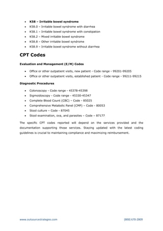 Medical Codes to Report IBS – A Common Gastrointestinal Disorder ed.pdf