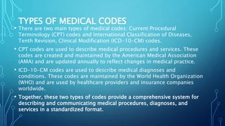 Medical coding 14-07-2024.pptx on medical | PPTX