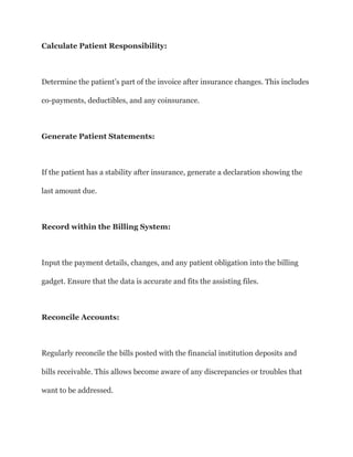 Medical Coding and Audit Services Streamlining Payment Posting in ...