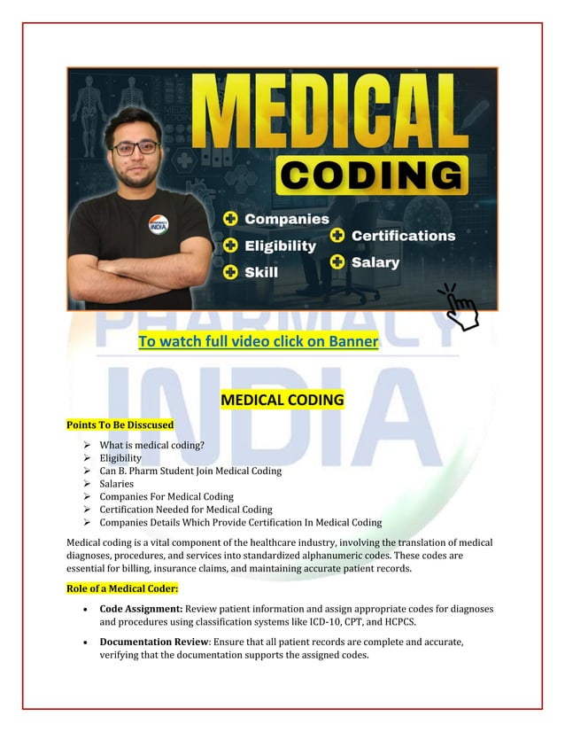 Medical Coding Complete Information. pdf | PDF
