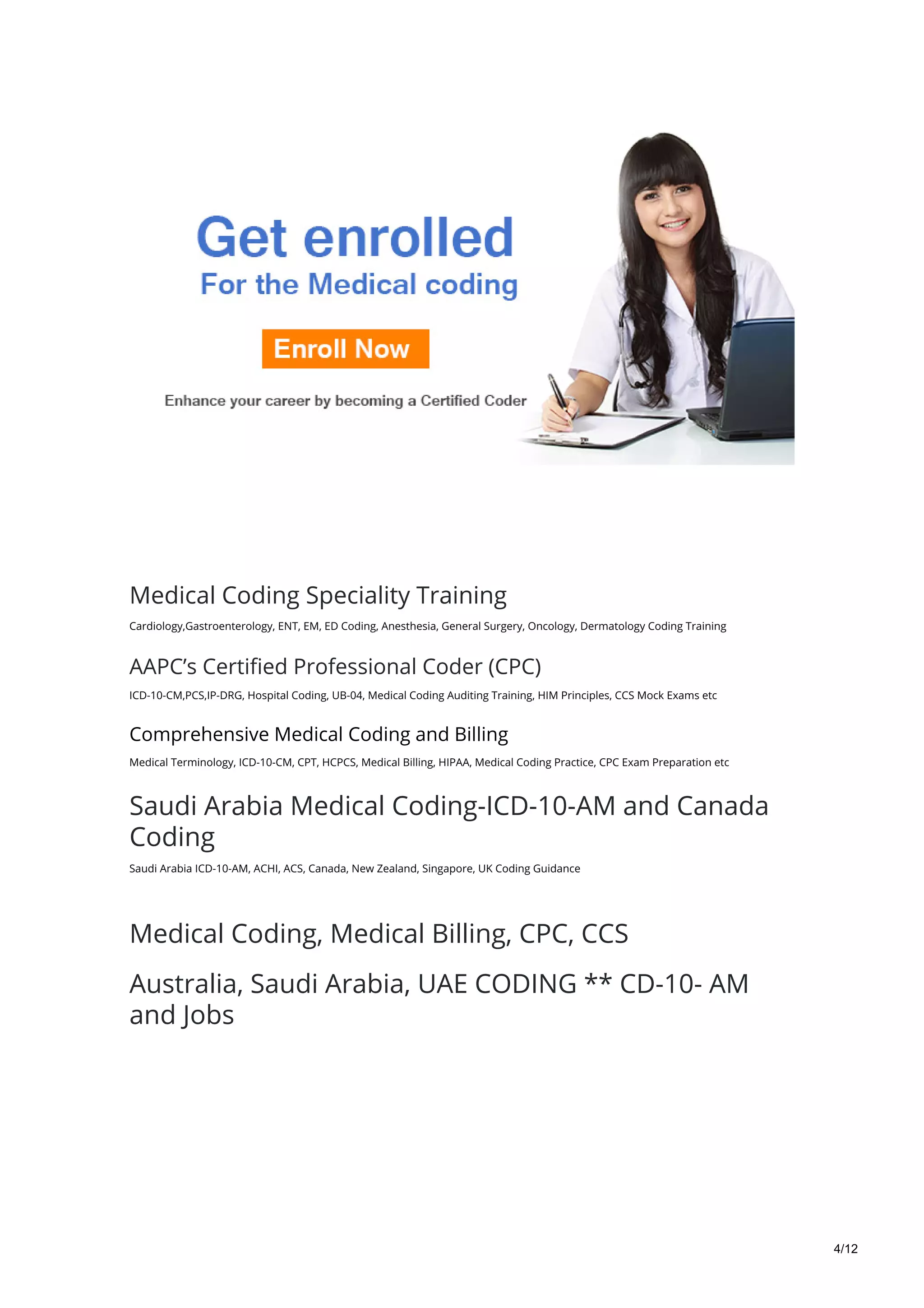 Medical coding training in hyderabad | PDF | Free Download