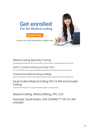 Medical coding training in hyderabad | PDF