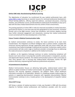 Medical Communication in India Transforming Healthcare Education and Engagement.pdf