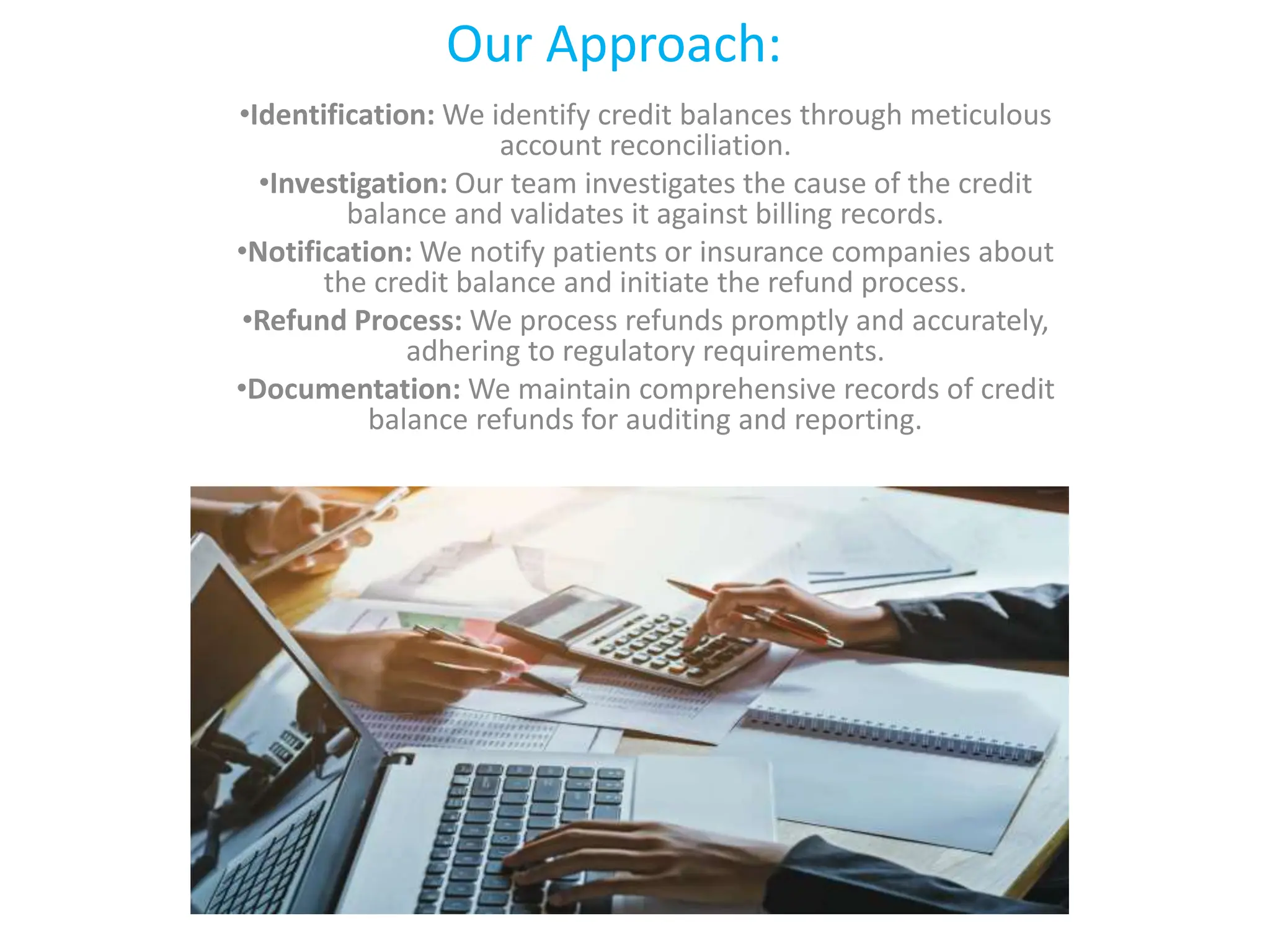 Medical Credit Balance Refunds | Networth RCM | PPTX