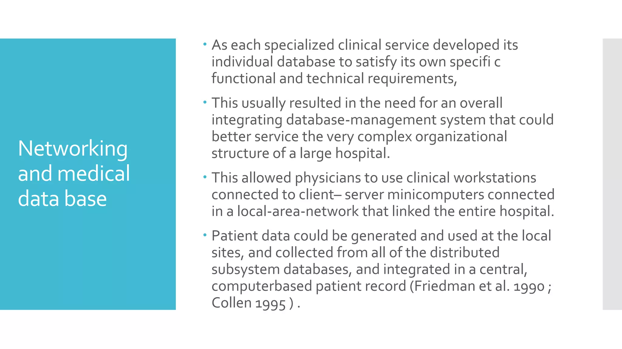 Medical database | PPTX