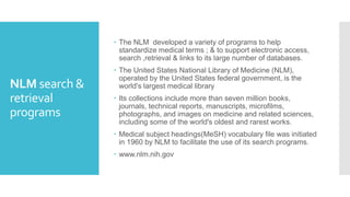 Medical database | PPTX