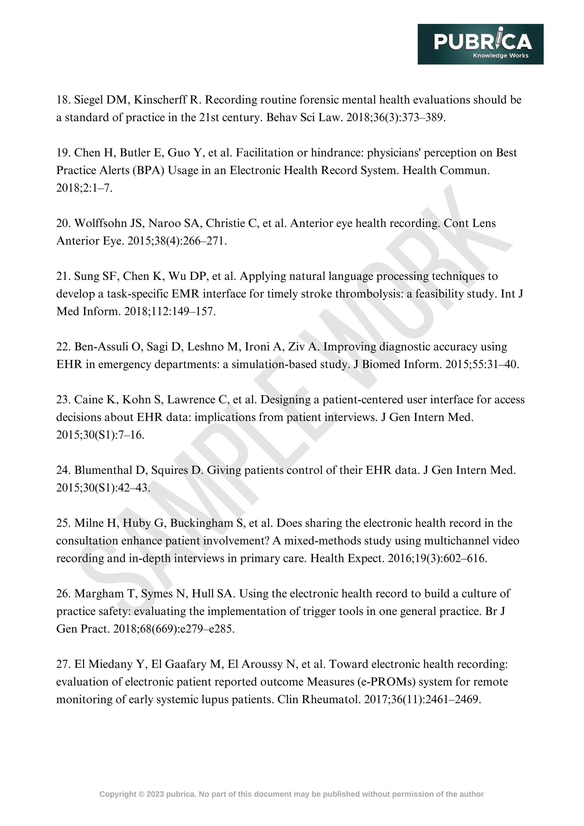 Electronic health records | Data collection systems | Data collection ...