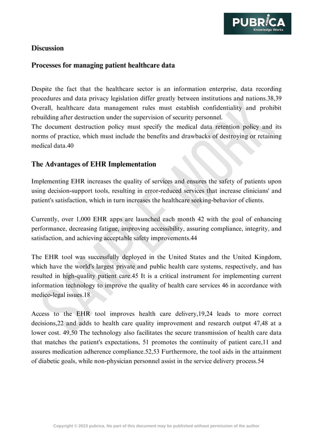 Electronic health records | Data collection systems | Data collection ...