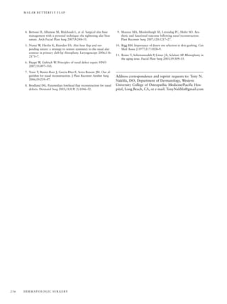 Medical dermatology studies malar butterfly flap | PDF
