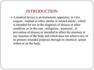 Medical device | PPTX