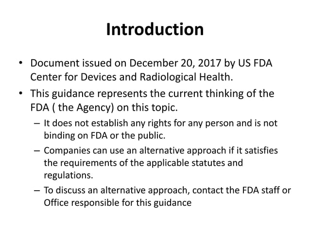 Medical device accessories – describing accessories and classification ...