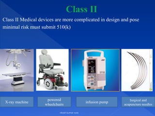 Medical device as per india and usa special reference with 510(k) | PPT