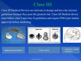 Medical device as per india and usa special reference with 510(k) | PPT