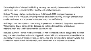 Improving Life With Connected Medical Devices | PPT