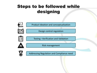 Medical device design guidlines | PPTX
