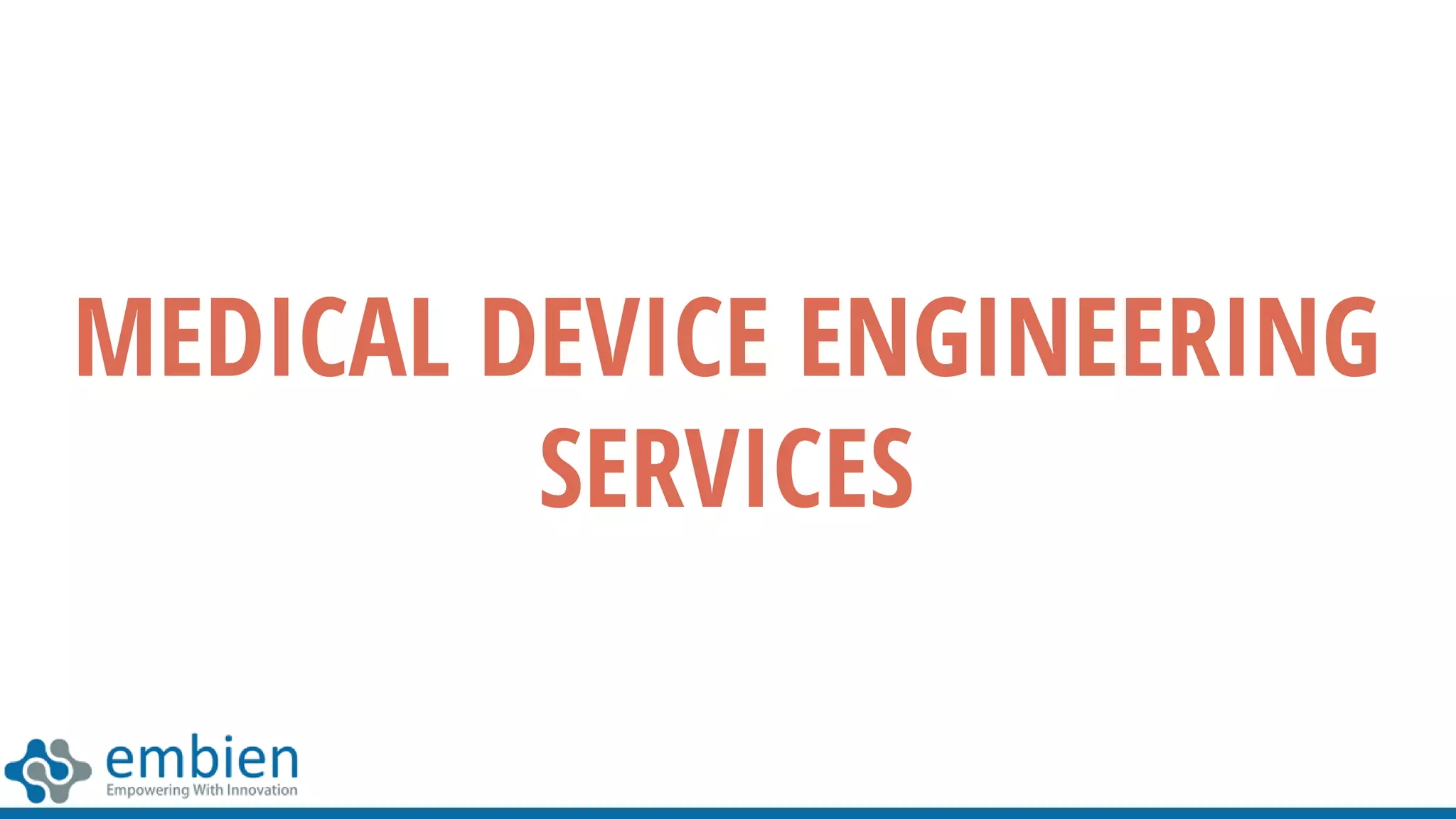 Medical device engineering services | PDF