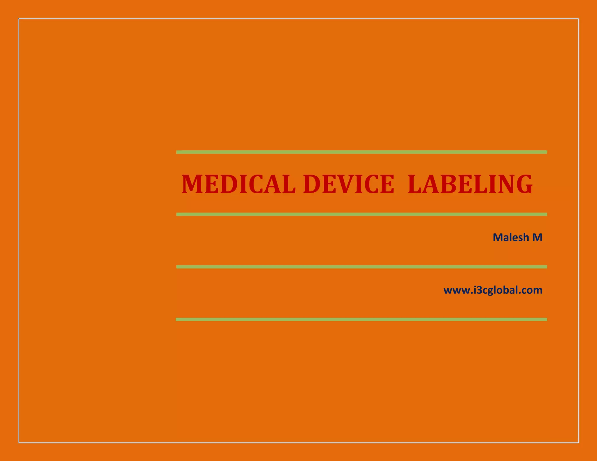 Medical device labeling | DOCX
