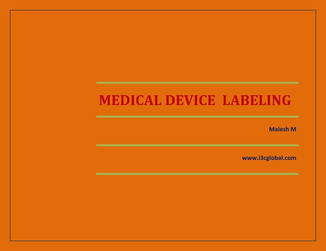 Medical device labeling | DOCX