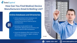 Medical Device Manufacturers Email List - A Complete Guide .pdf