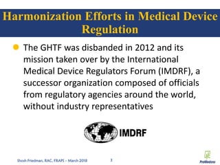 Medical device regulation - Where are we heading? | PPT