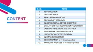 Medical device regulations | PPT